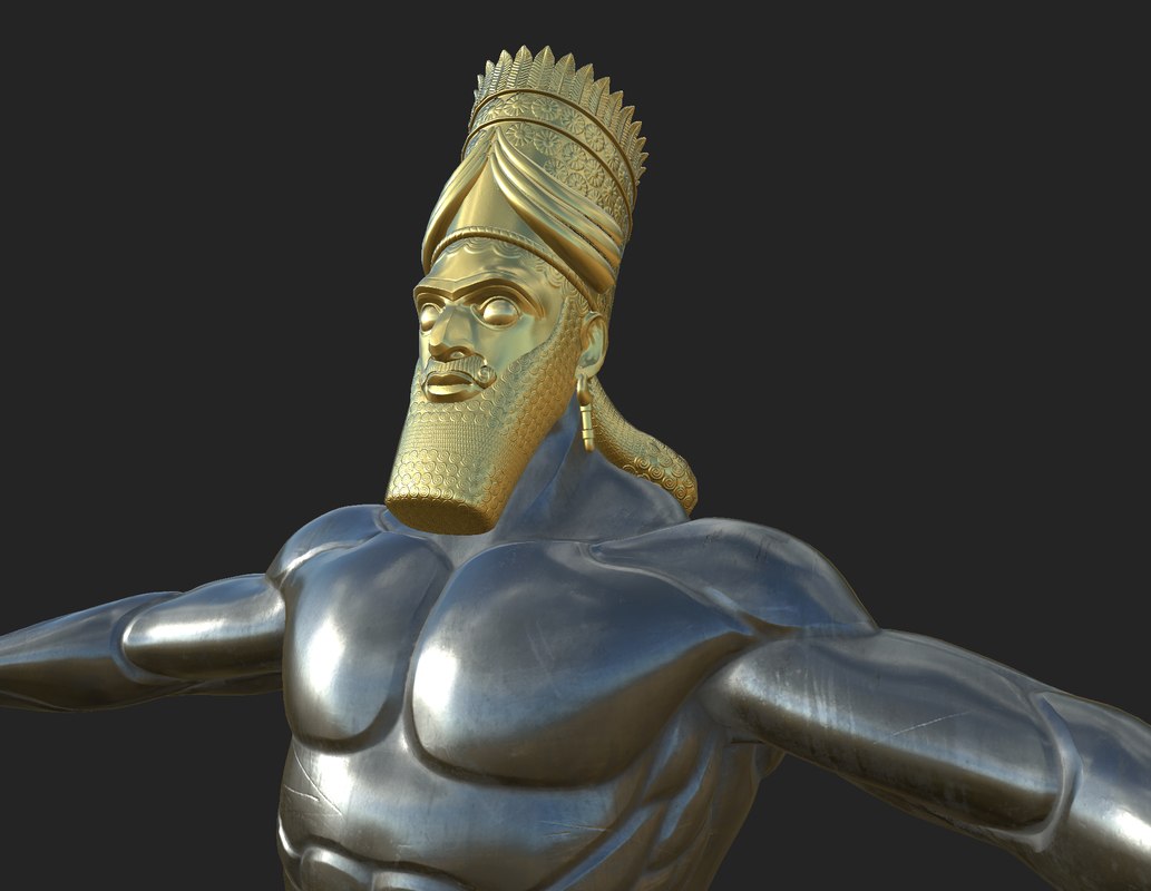 3D model daniel 2 statue king - TurboSquid 1430575