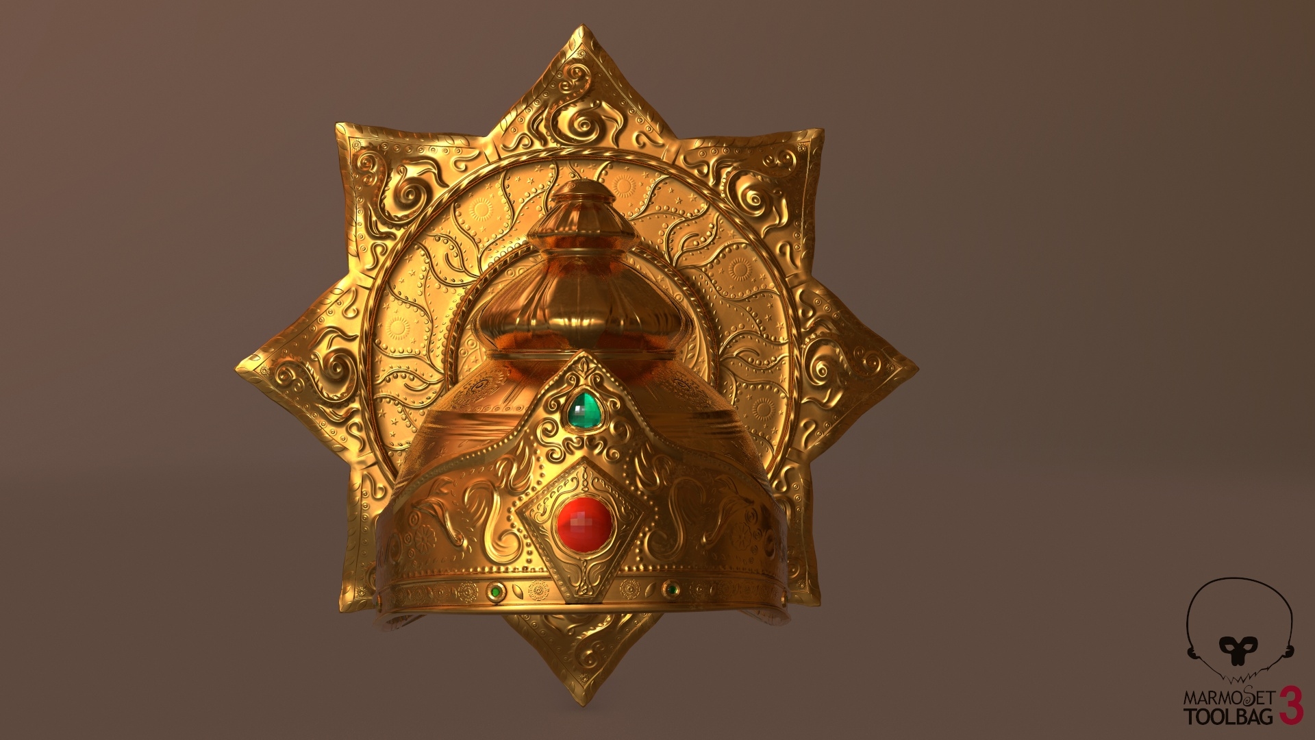 3D crown hindu god - TurboSquid 1430525