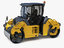 hamm-hd90 articulated tandem roller 3d 3ds