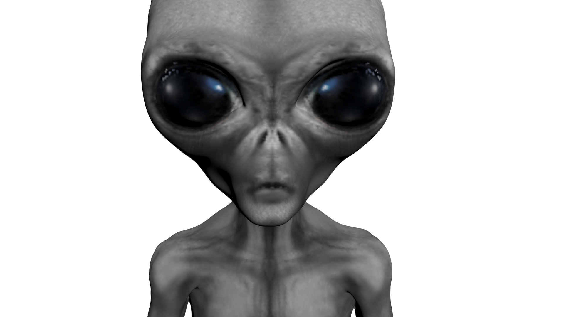 Grey alien remastered area-51 3D model - TurboSquid 1255670