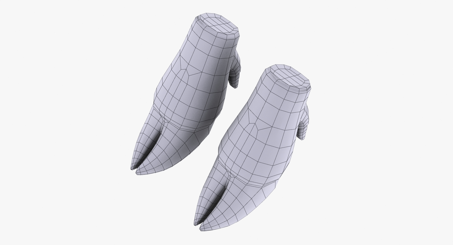 3D model moose hoof - TurboSquid 1430717