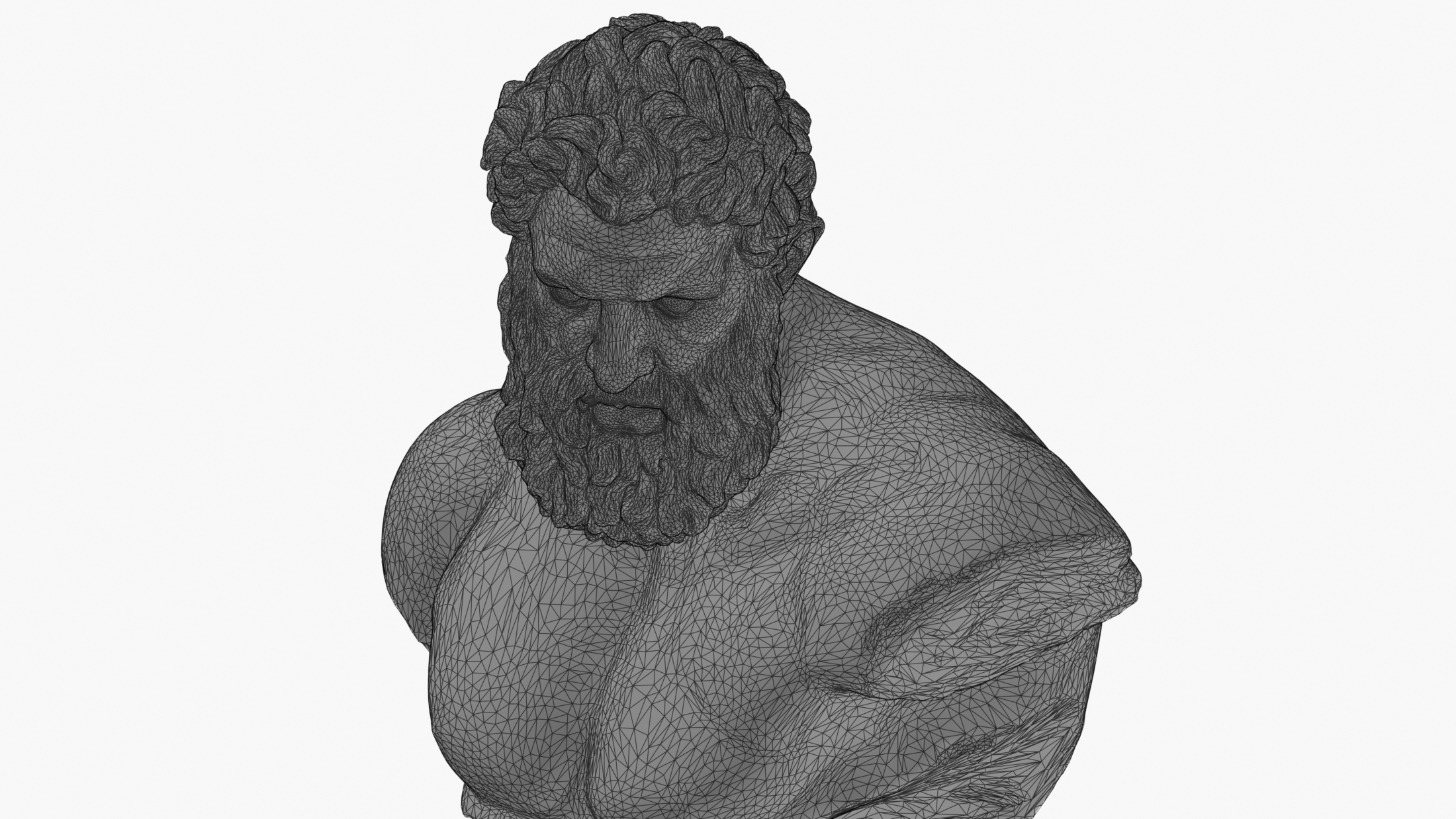 Hercules bust 3D model - TurboSquid 1430725