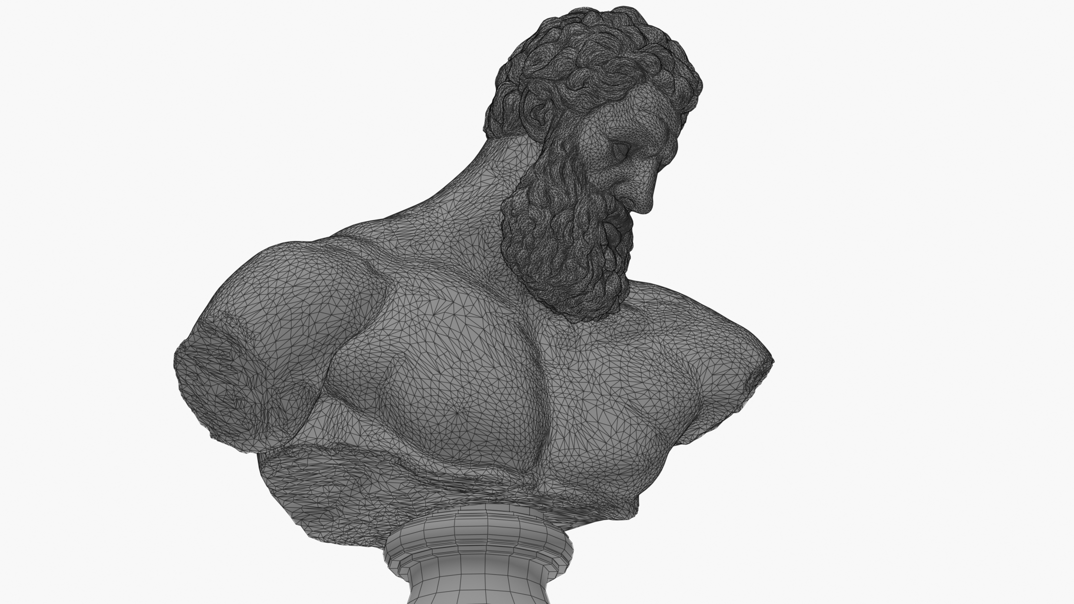 Hercules bust 3D model - TurboSquid 1430725