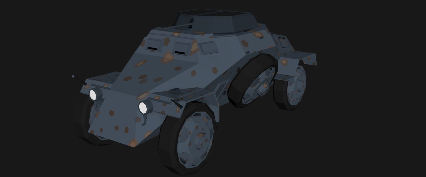 Sd kfz 221 model - TurboSquid 1430900