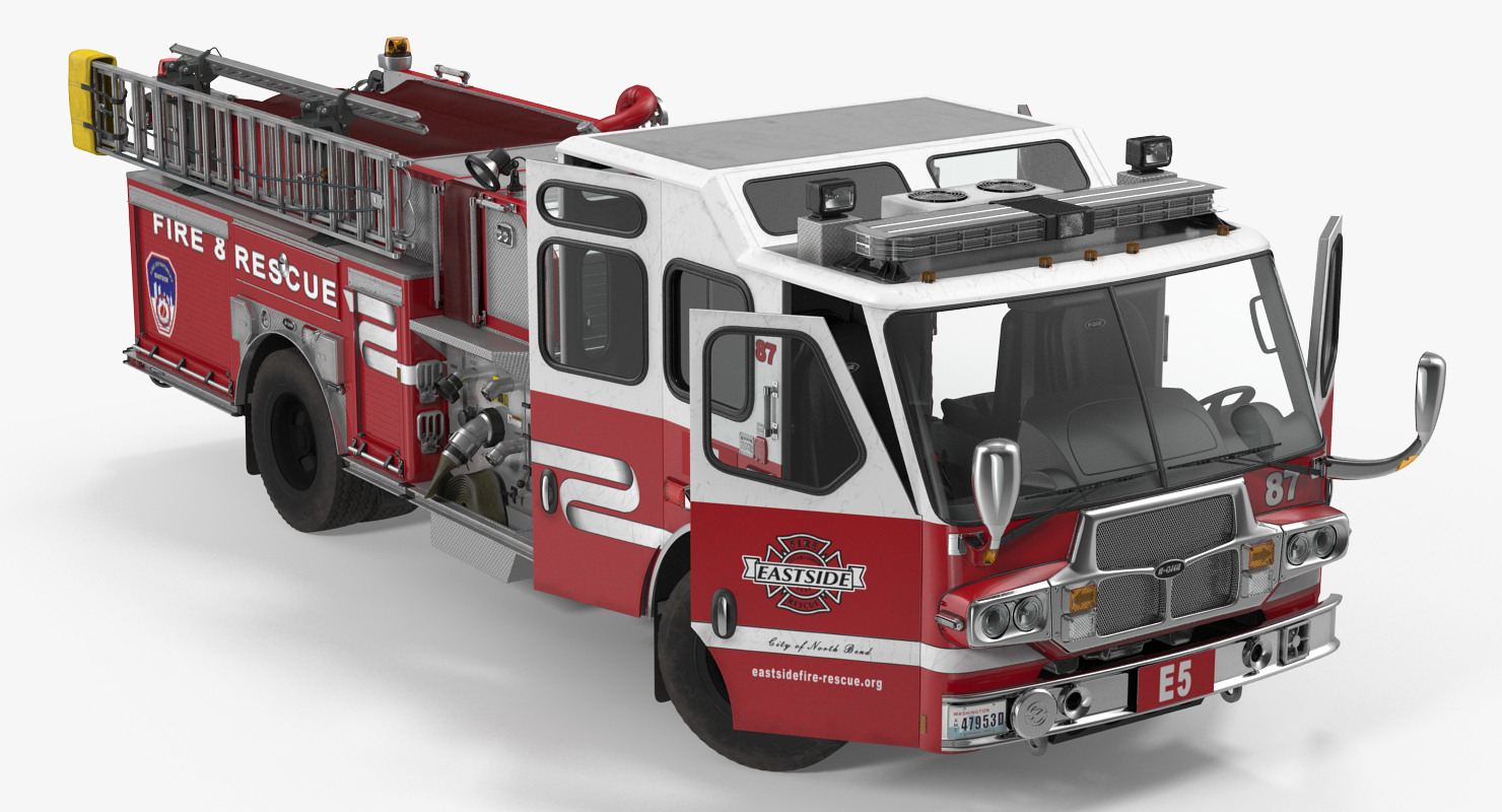 Pumper Truck und Feuerwehr Sammlung 3D-Modell - TurboSquid 1431060