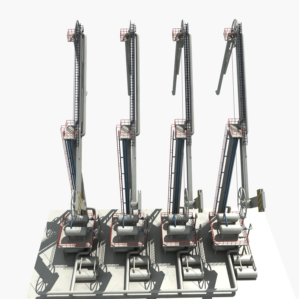 3D lng loading arm 01 - TurboSquid 1431074