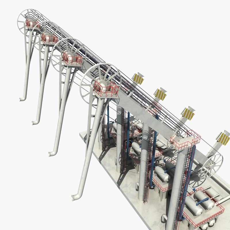 3D lng loading arm 01 - TurboSquid 1431074
