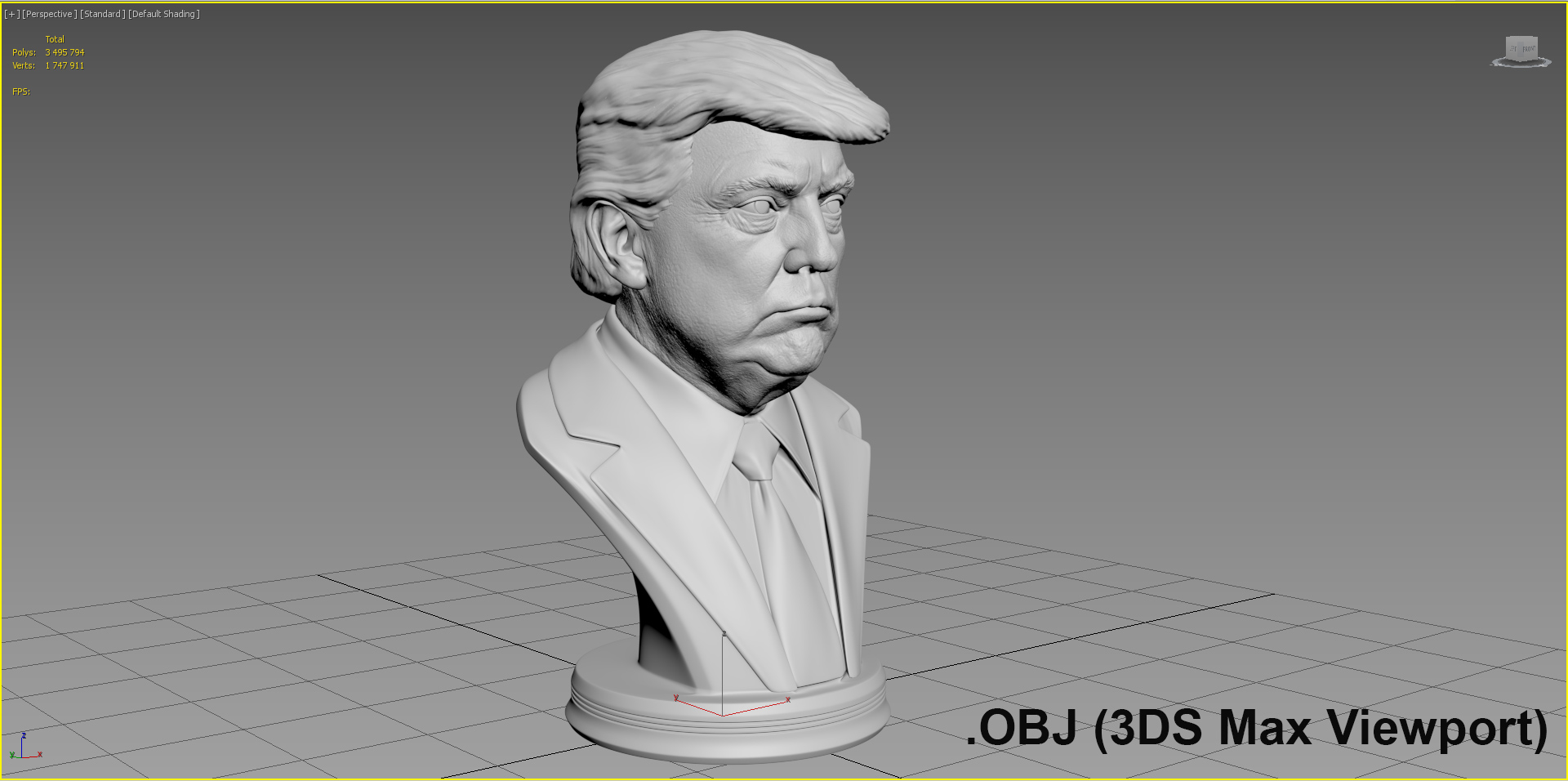 Donald trump 3D model - TurboSquid 1431095
