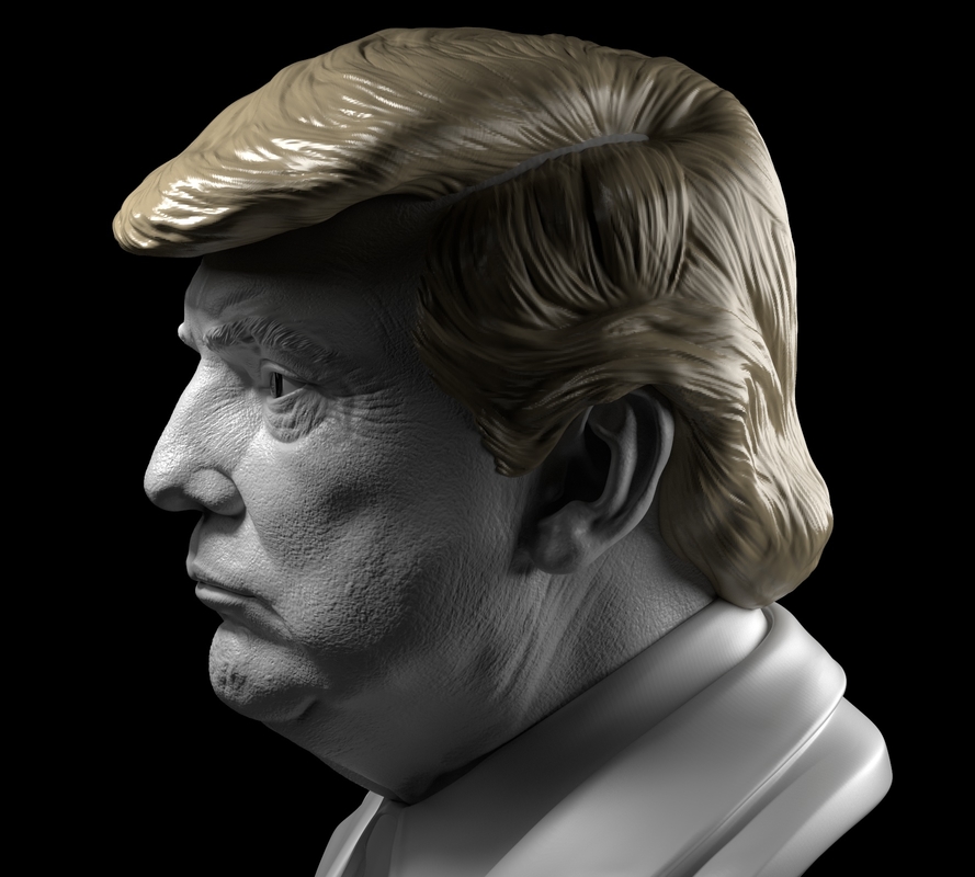Donald Trump 3d Model Turbosquid 1431095