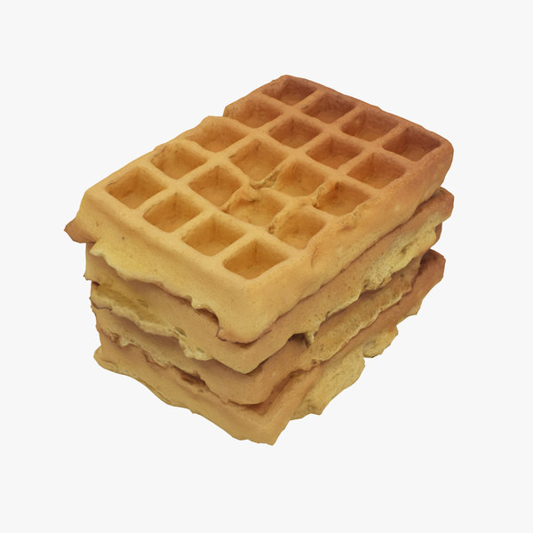 Waffle 3D Models for Download | TurboSquid