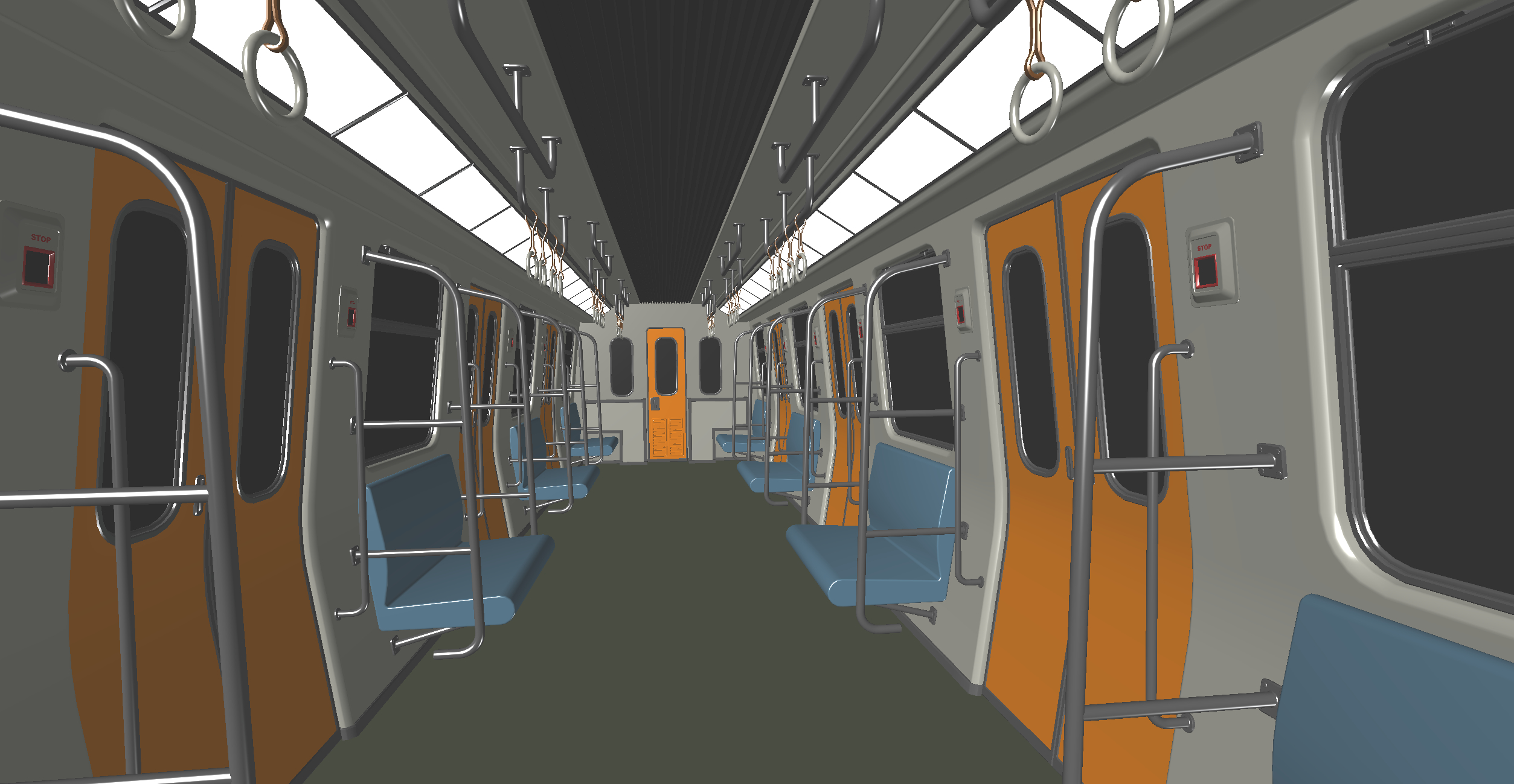 modèle 3D de Métro Métro Intérieur - TurboSquid 1431215
