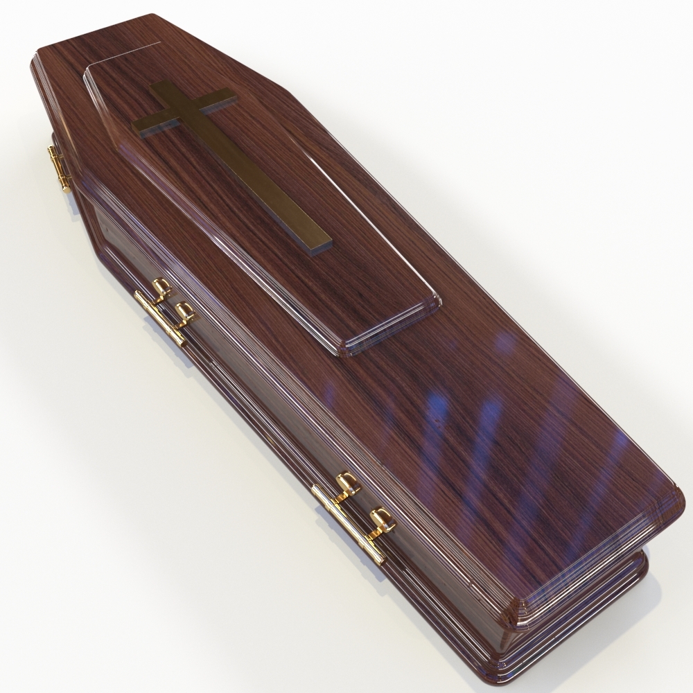 Coffin casket 3D model - TurboSquid 1431329