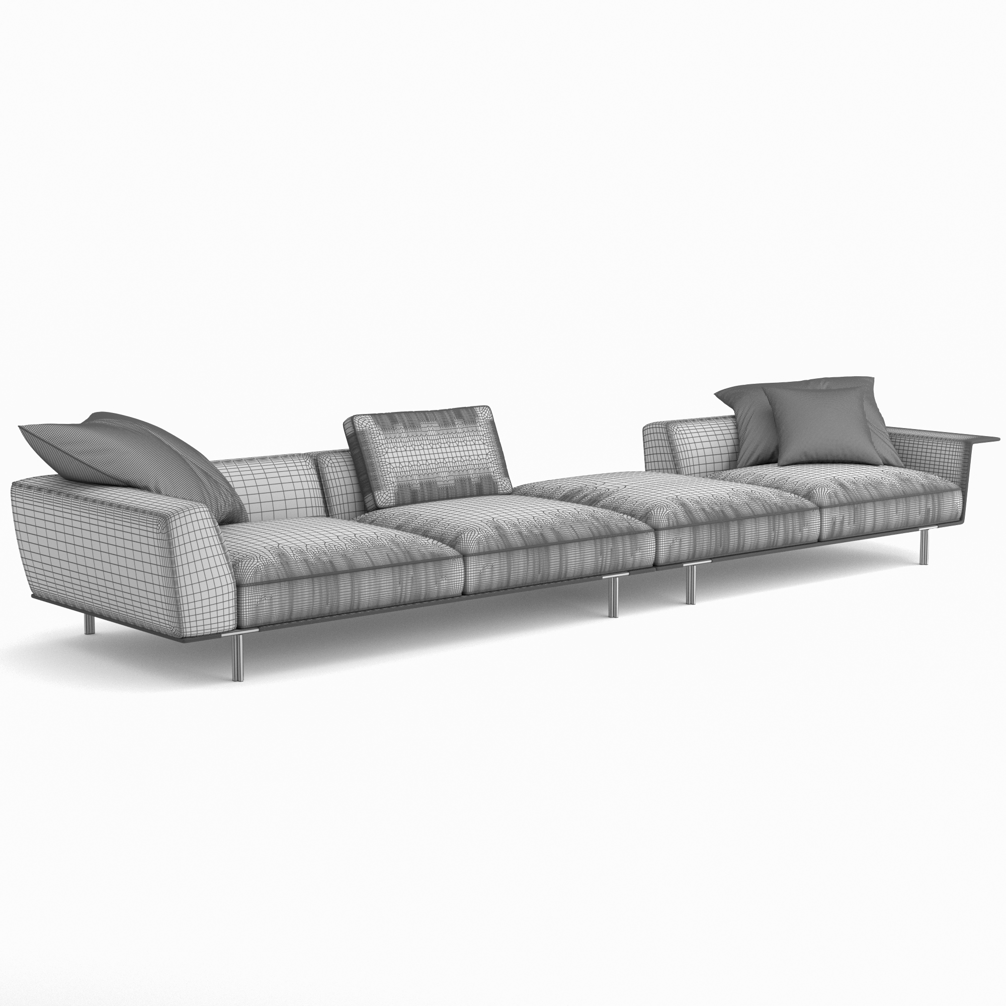 Sofá Gregor por Molteni & C Modelo 3D - TurboSquid 1431490