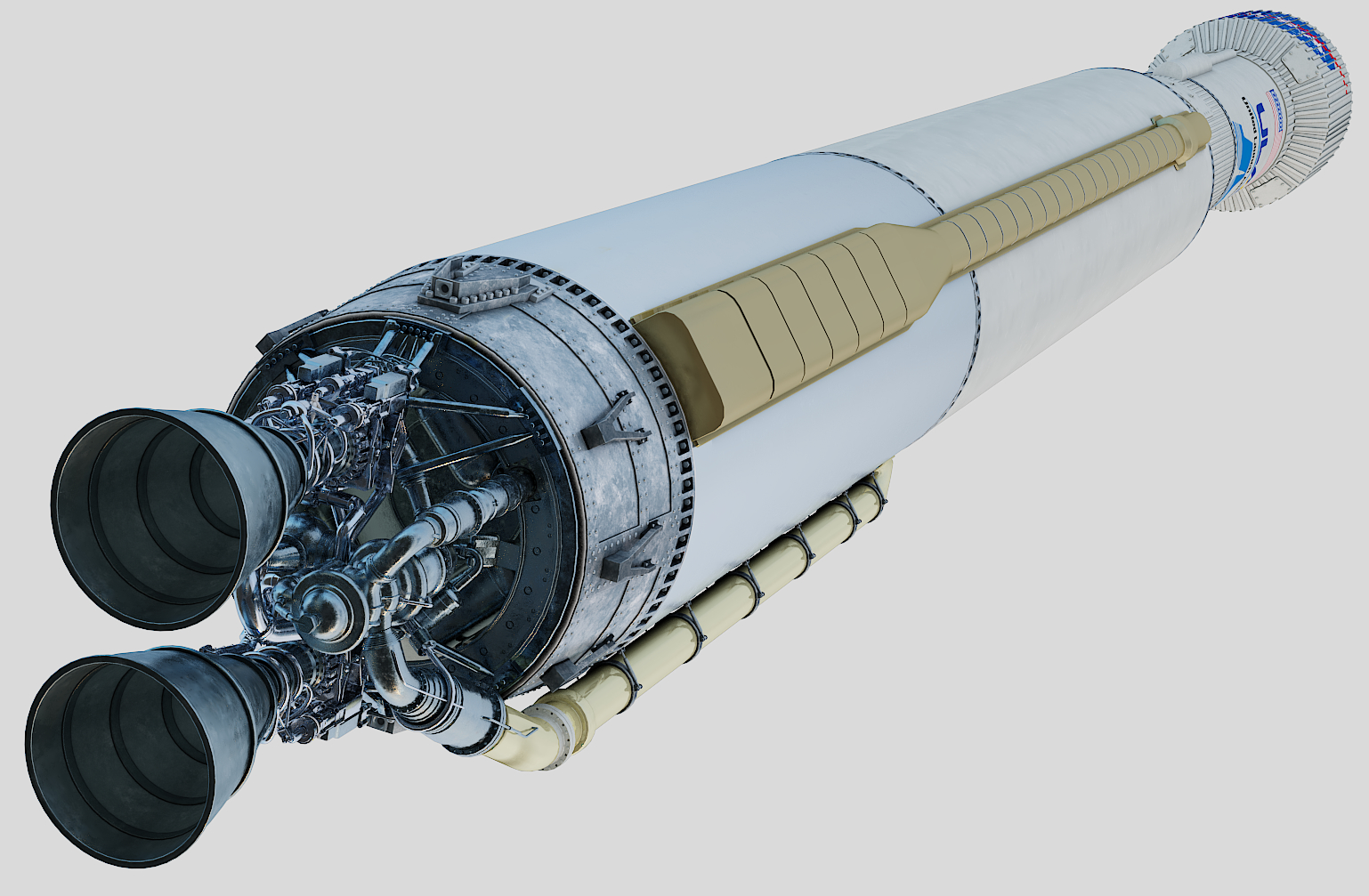 Atlas rocket launch 3D model - TurboSquid 1431605