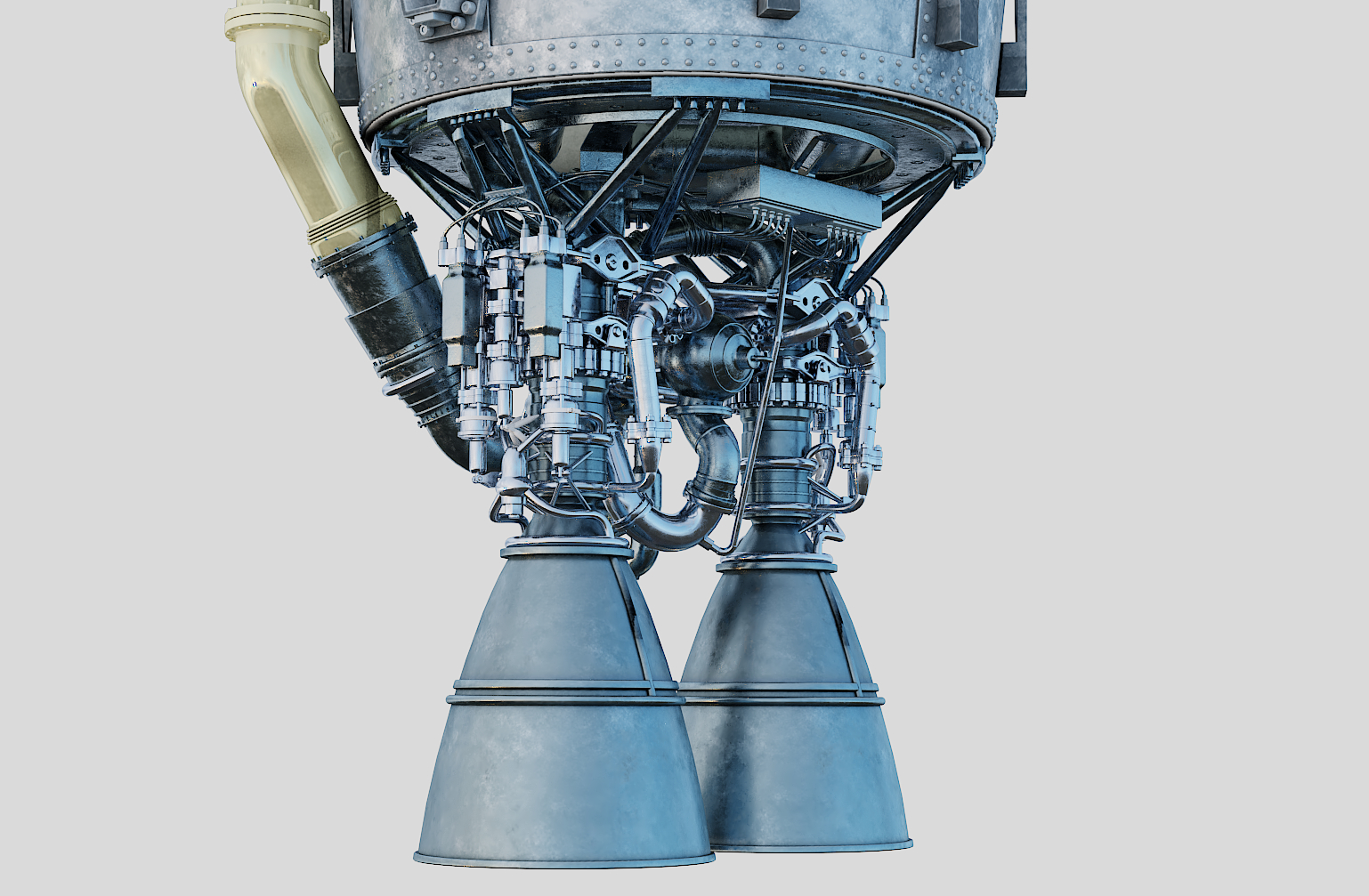Atlas rocket launch 3D model - TurboSquid 1431605