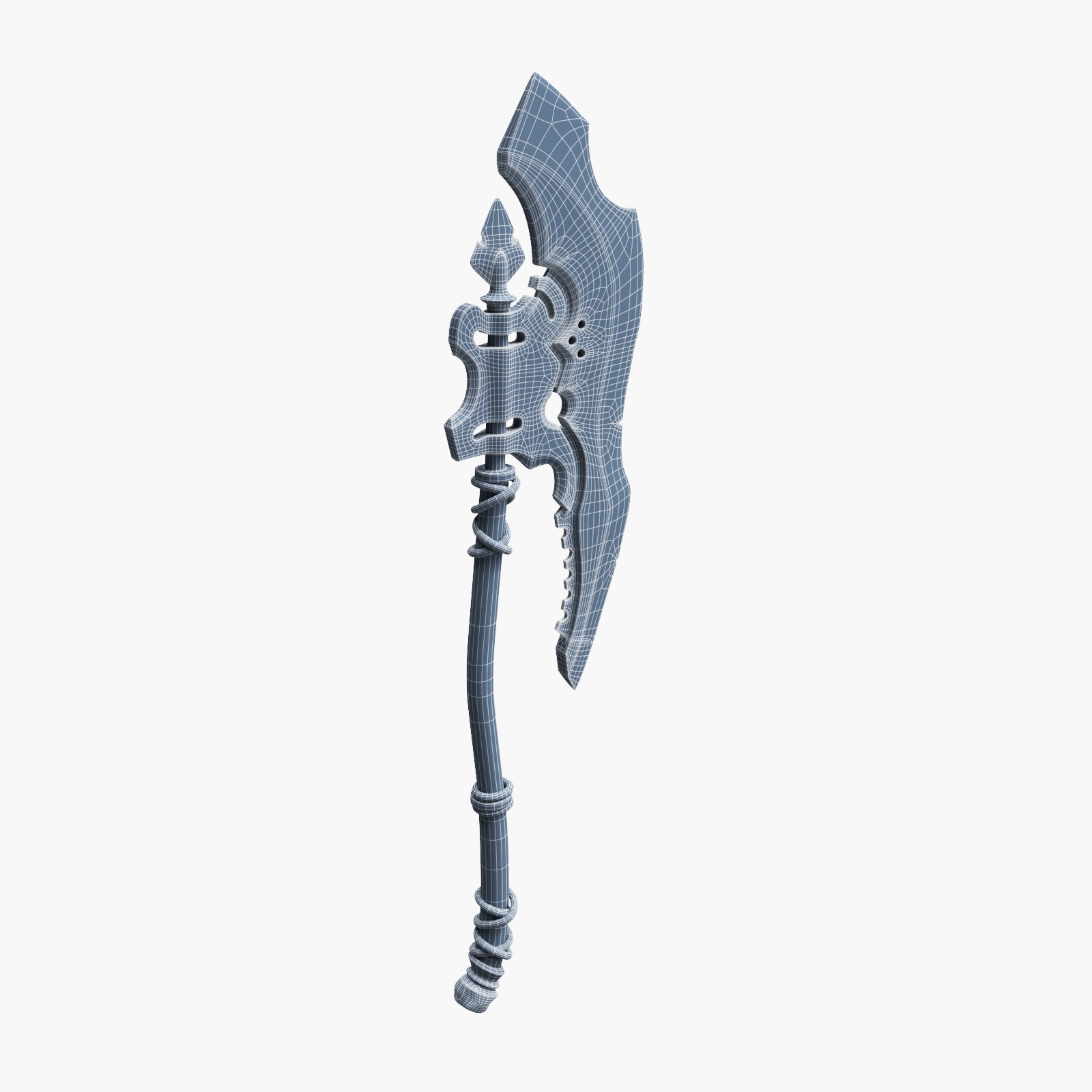 Mittelalterliche Streitaxt 3D-Modell - TurboSquid 1431663