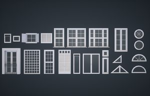 Window Blender Models for Download | TurboSquid