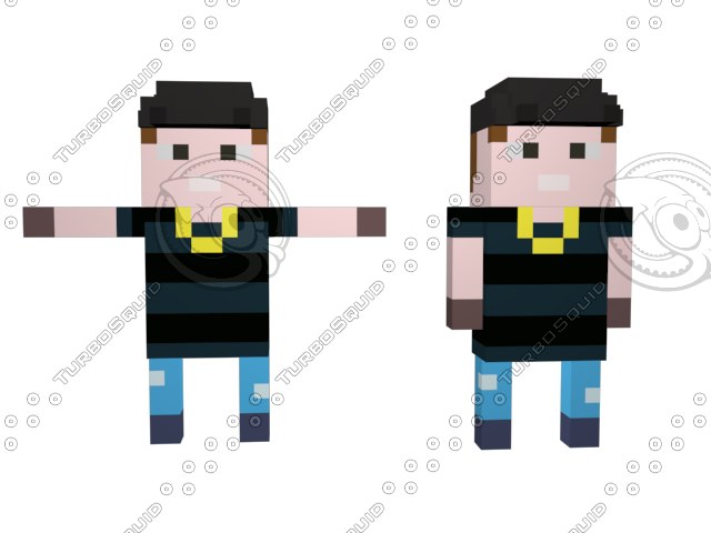 3D rapper boy - TurboSquid 1431690