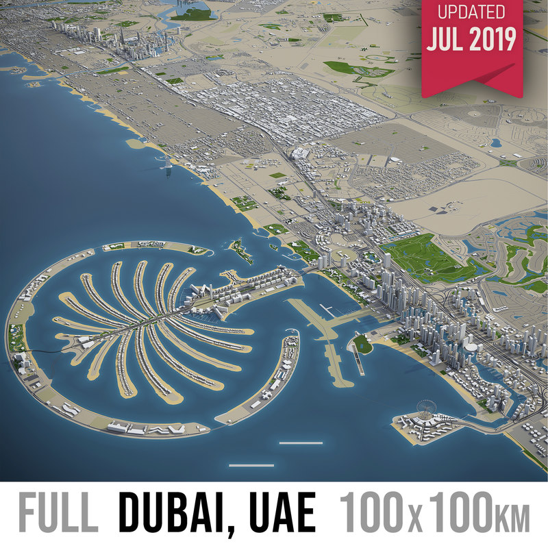 3D model dubai uae - TurboSquid 1334293