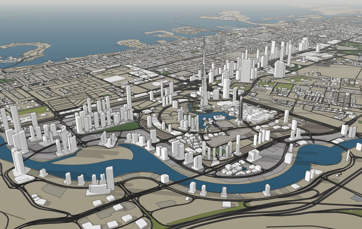 3D model dubai uae - TurboSquid 1334293