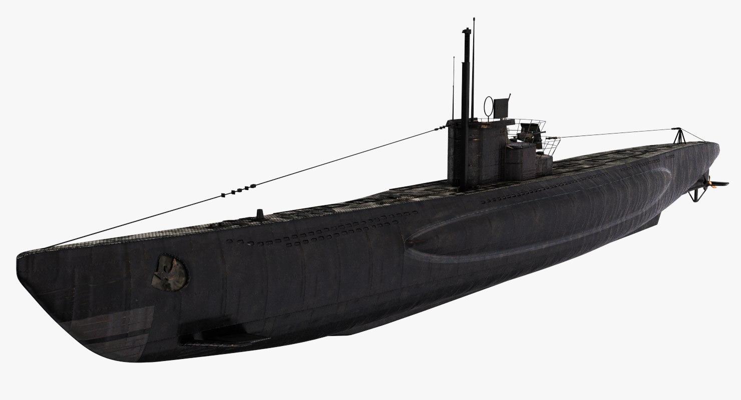 Viic u-boat 2 uboat 3D - TurboSquid 1432011