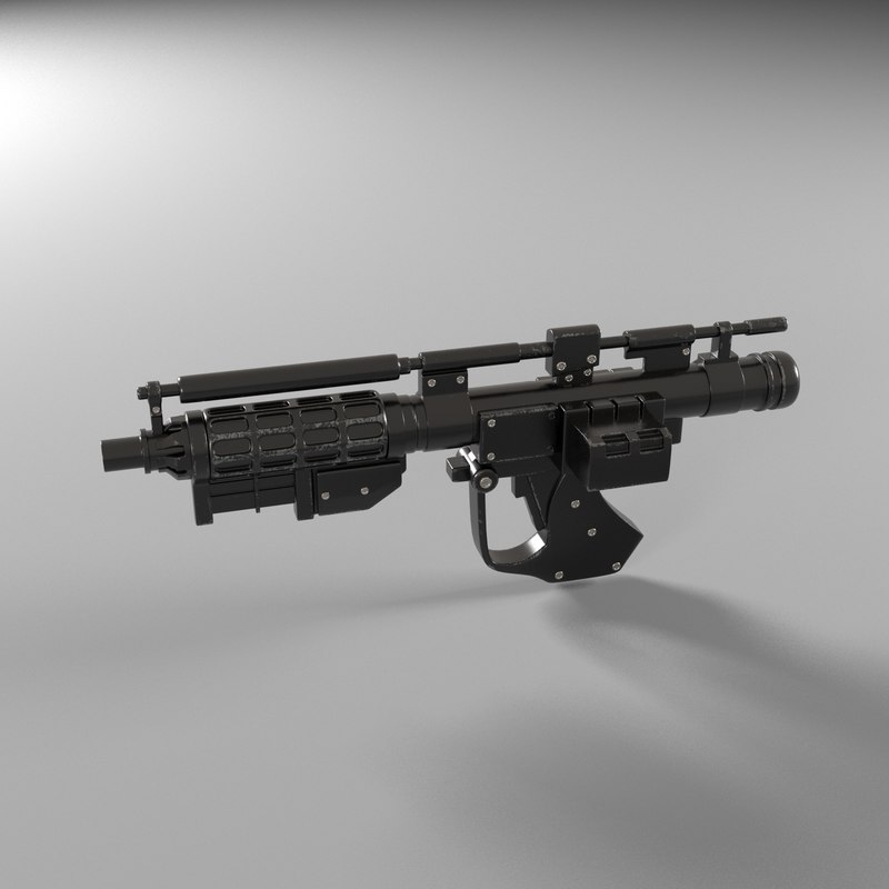 Droid gun 3D - TurboSquid 1229875