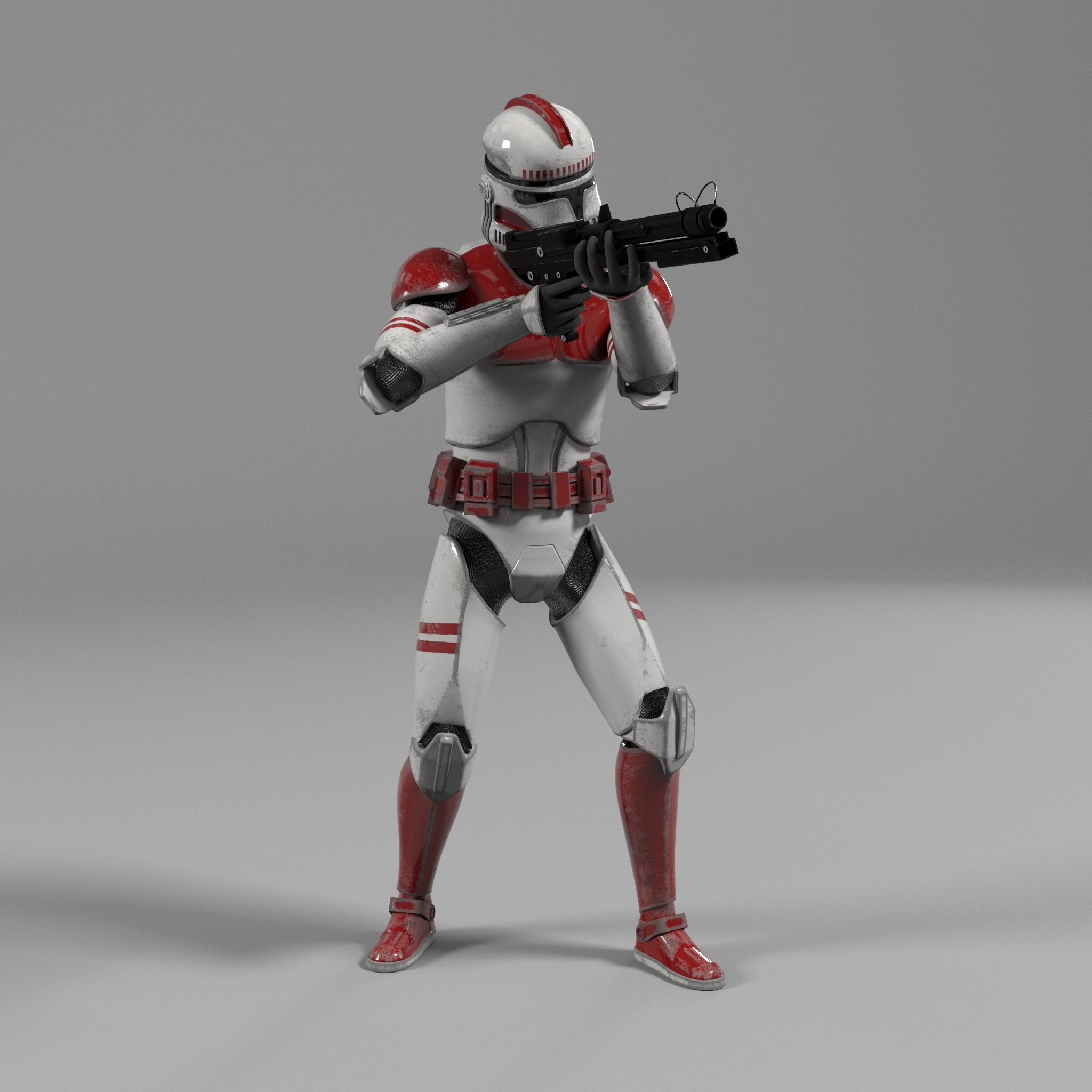 modelo 3d Soldado clon armado - TurboSquid 1242611