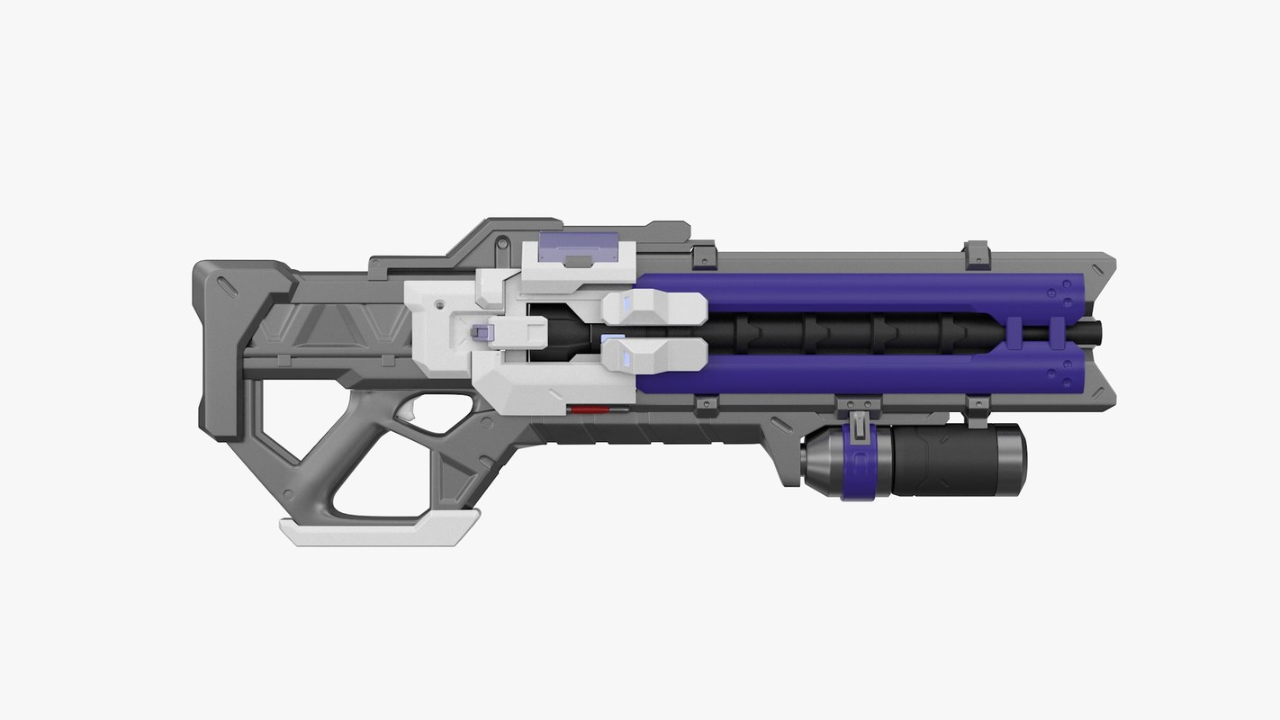 Free 3D soldier 76 s rifle - TurboSquid 1432214
