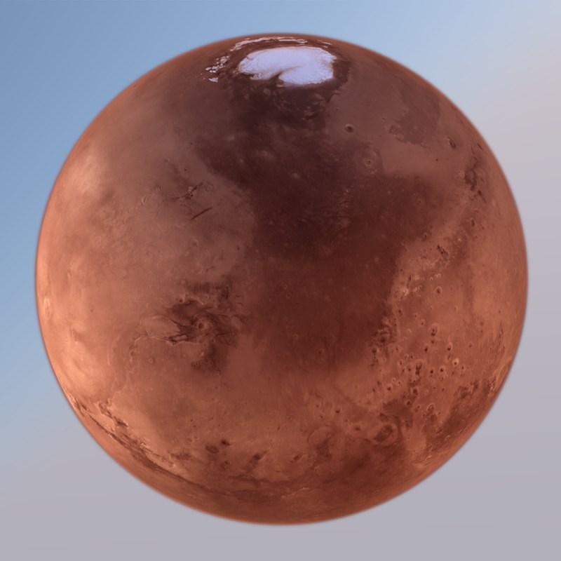 3D model mars 24k planet - TurboSquid 1432208
