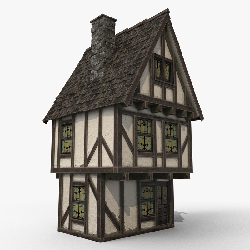 Fantasy house model - TurboSquid 1432326