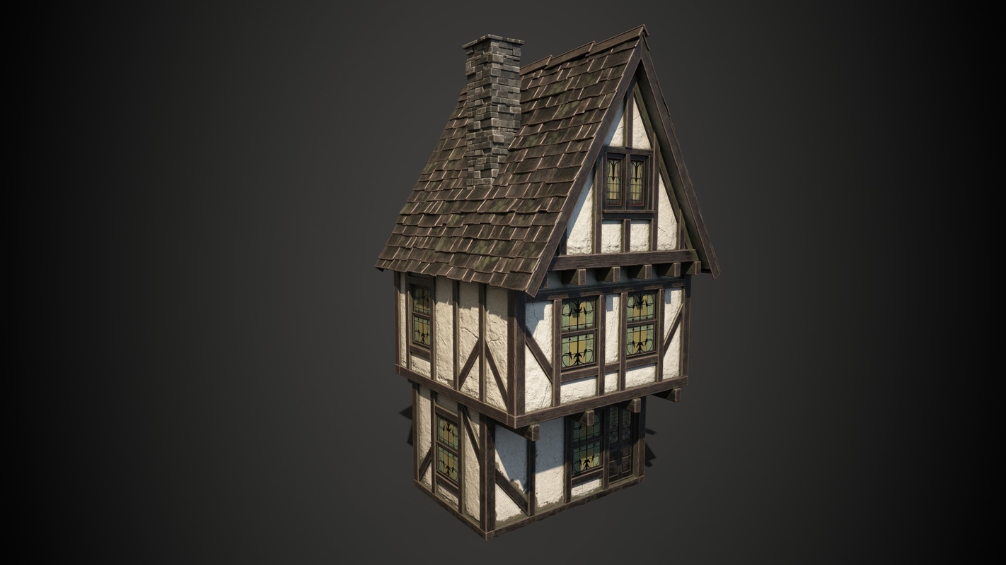 Fantasy house model - TurboSquid 1432326