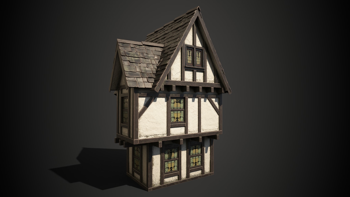 Fantasy house model - TurboSquid 1432326
