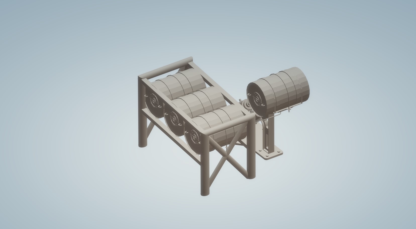 Lançador de carga de profundidade Modelo 3D - TurboSquid 1432296