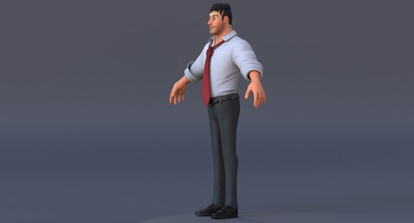 Film corporate man 3D - TurboSquid 1432739