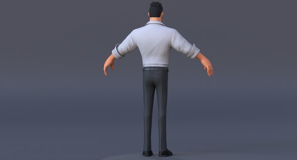 Film corporate man 3D - TurboSquid 1432739