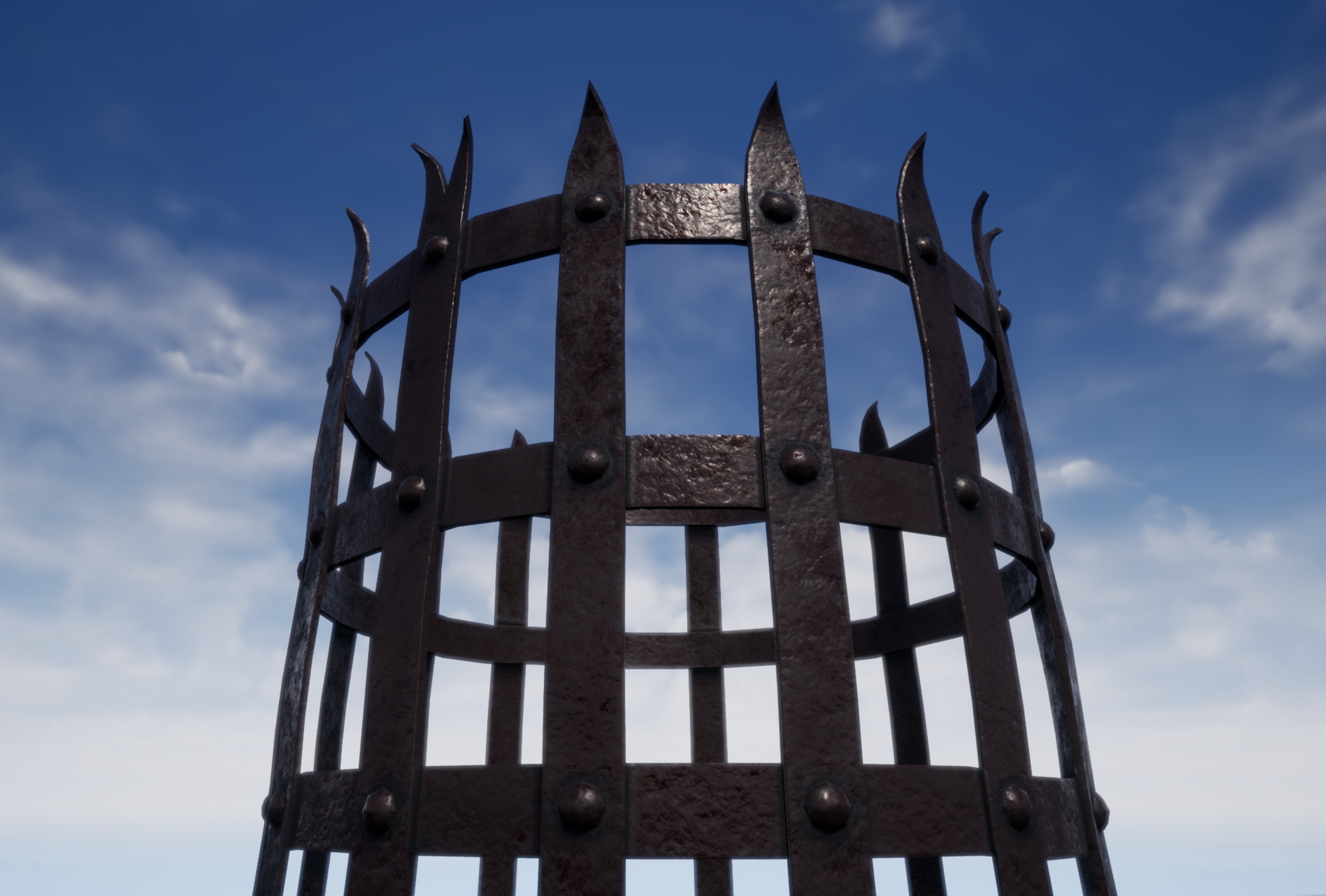 3D medieval brazier model - TurboSquid 1432466