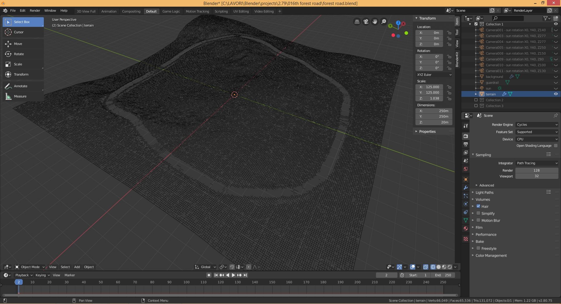 Forest blender 3D model - TurboSquid 1393194