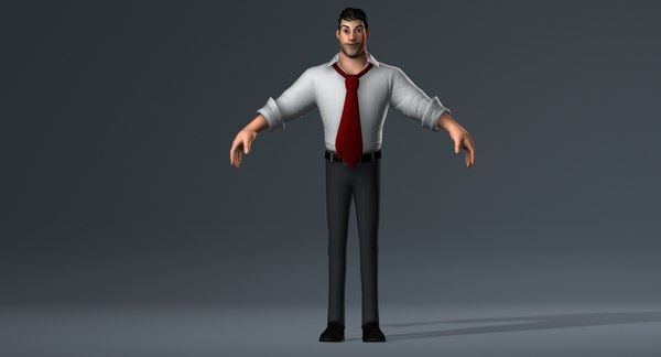 Film corporate man 3D - TurboSquid 1432739