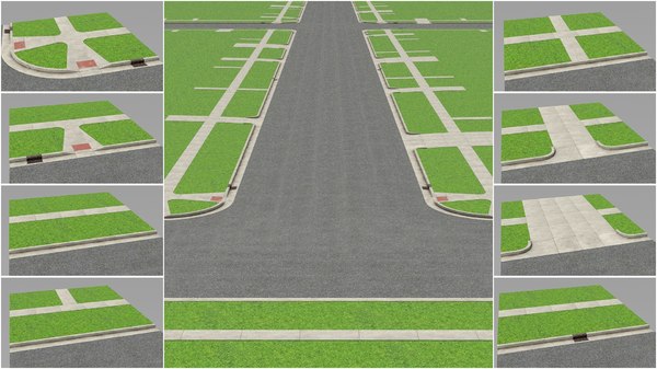 Free 3D Sidewalk Models | TurboSquid