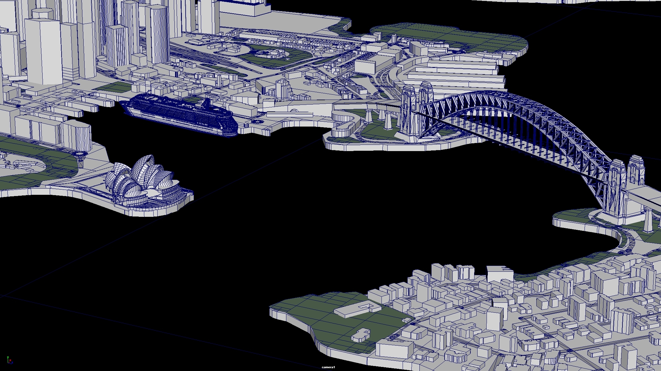 Sydney city 3D model - TurboSquid 1432726