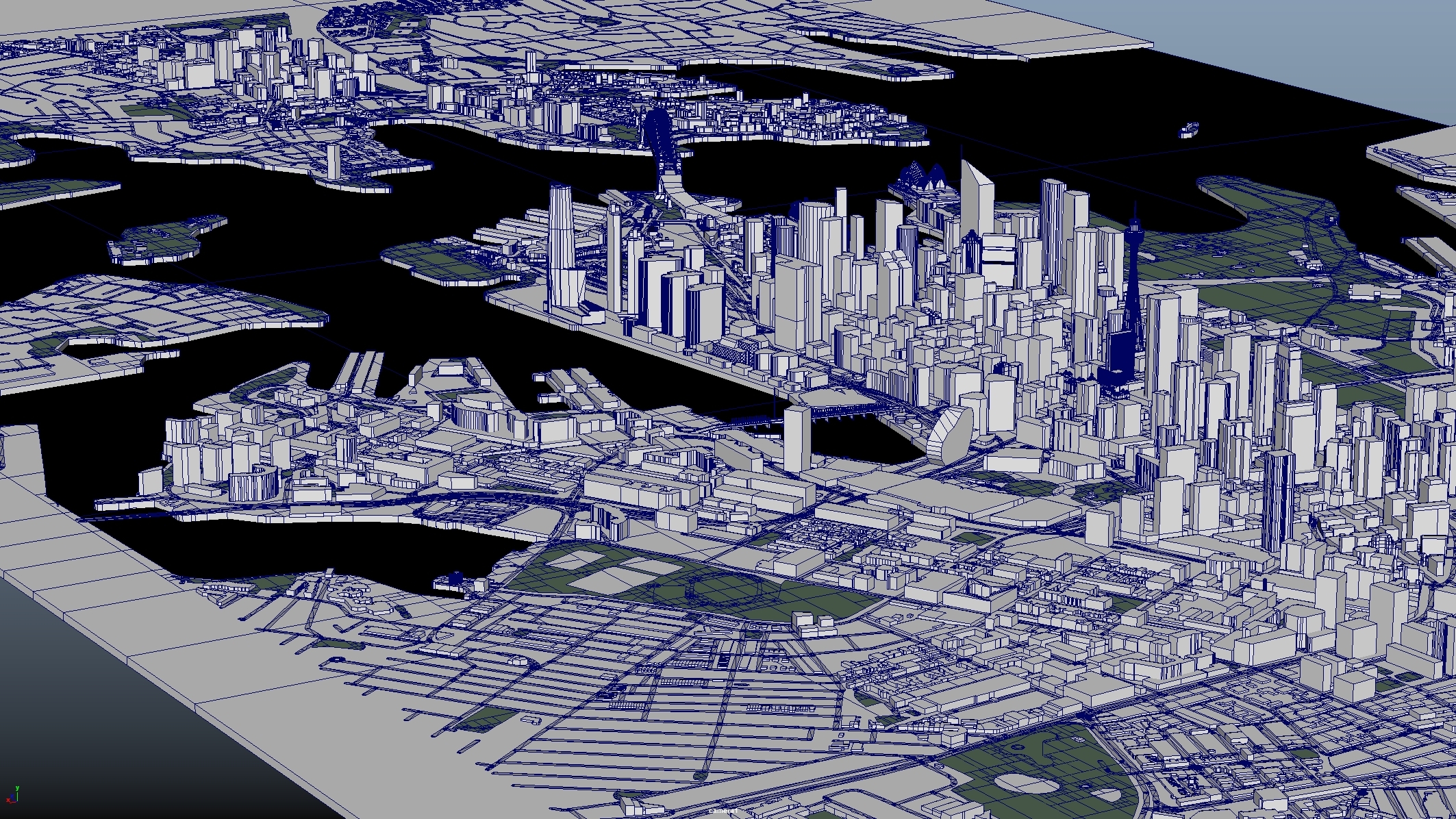 Sydney city 3D model - TurboSquid 1432726