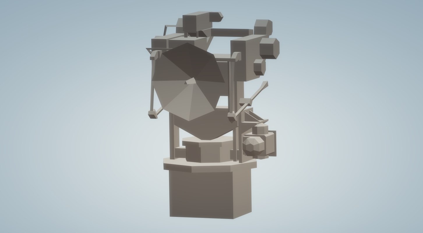 Mark 52 anti aircraft 3D model - TurboSquid 1432801