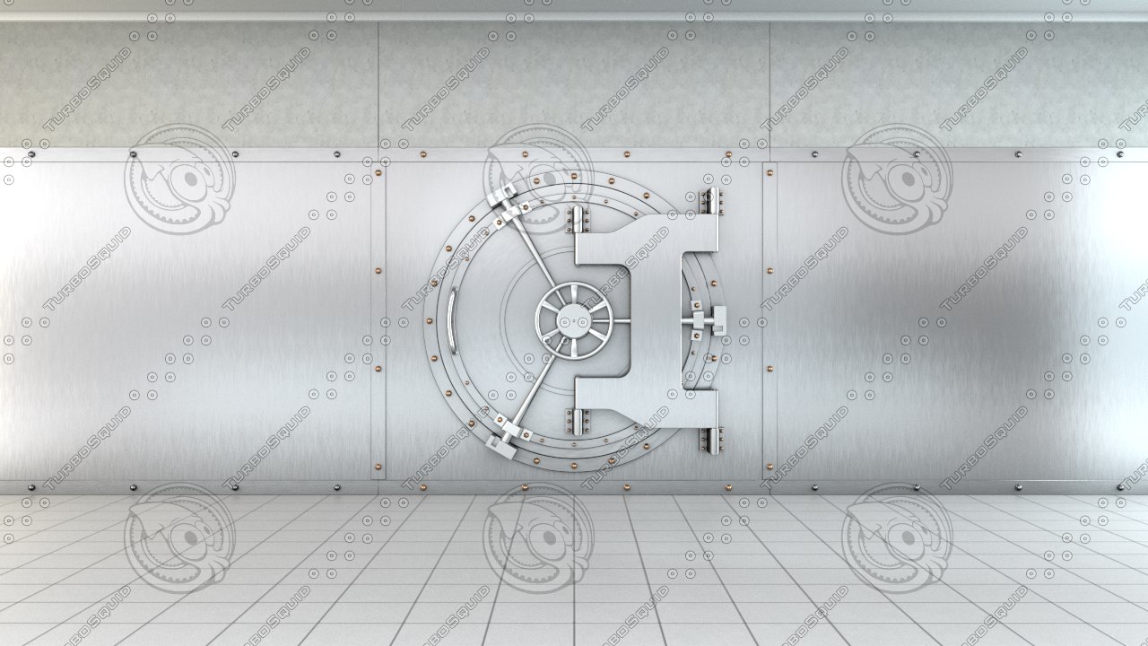 Bank vault 3D model - TurboSquid 1432886