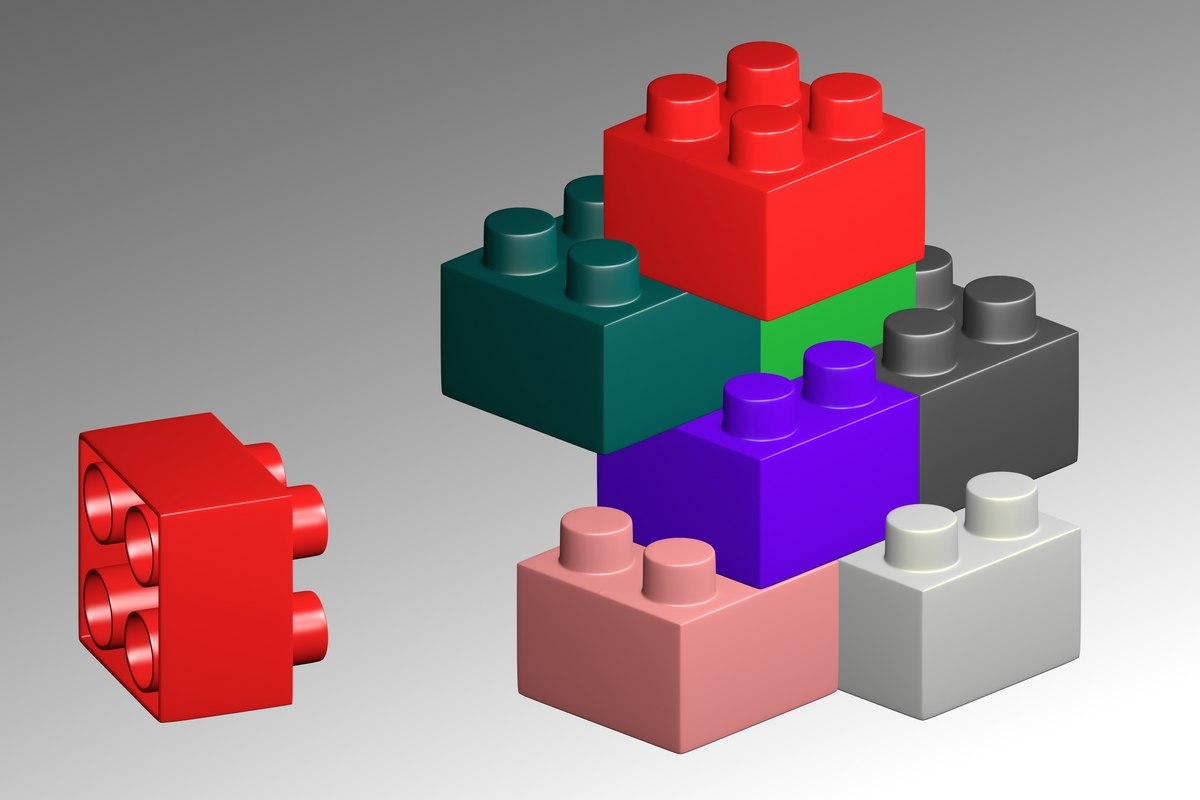 3D Other lego bricks hobby