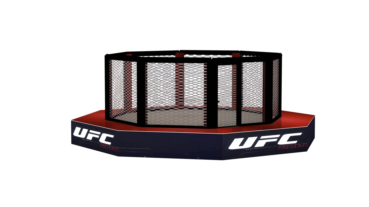 UFC-Ring 3D-Modell - TurboSquid 1433054