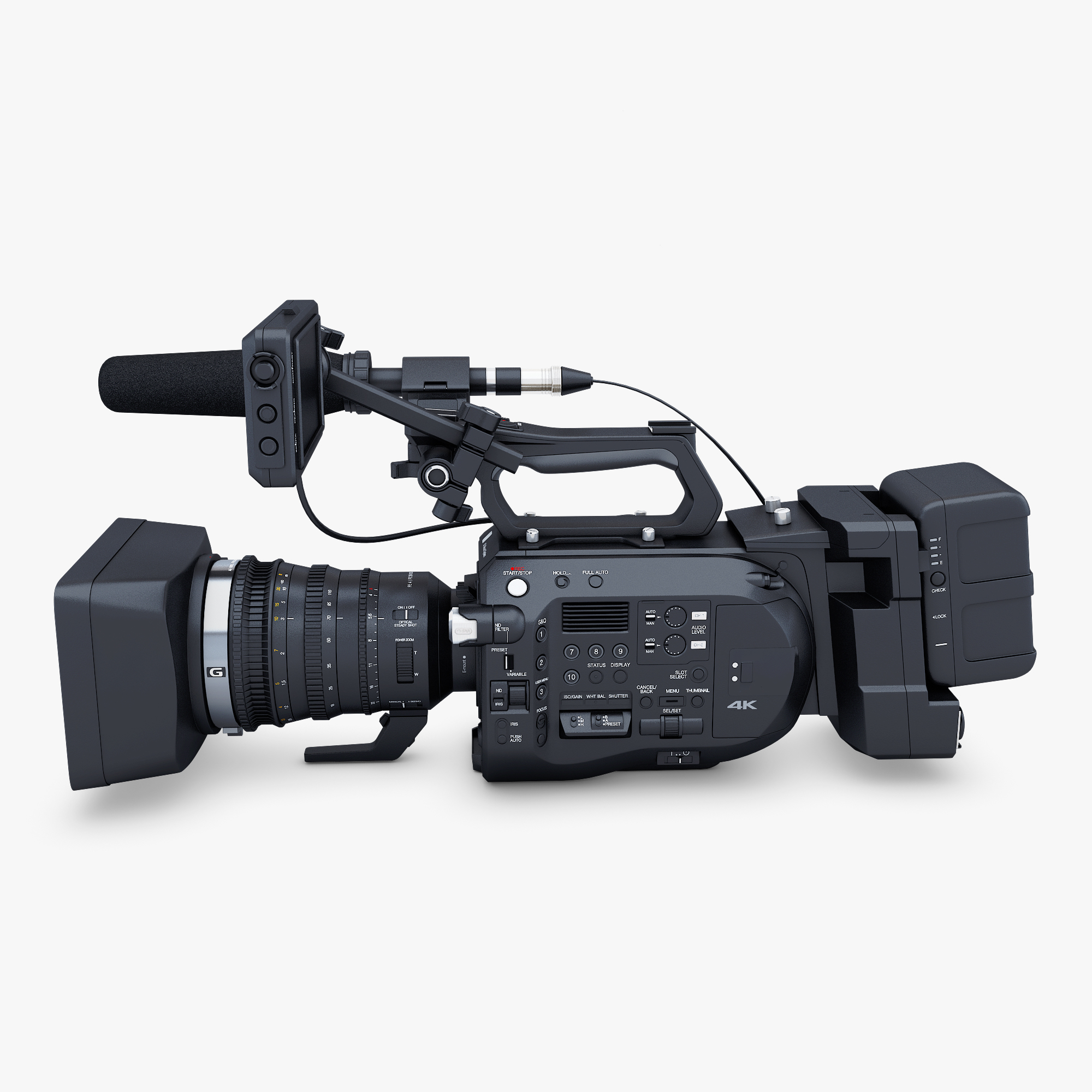 3D generic video camera hd model - TurboSquid 1433148