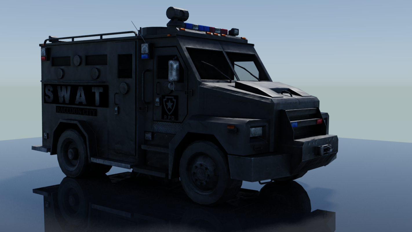 3D swat van - TurboSquid 1433218