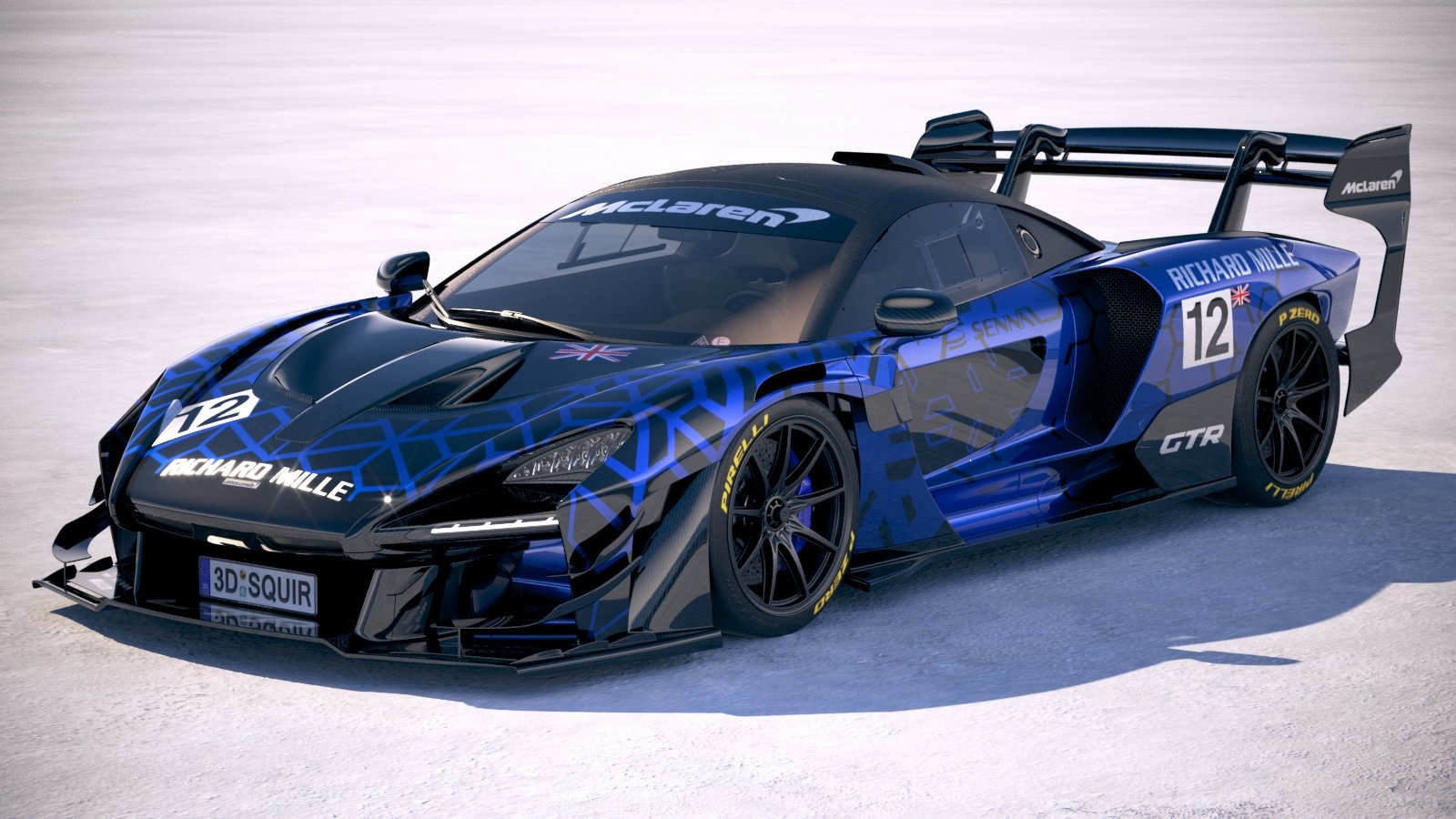 McLaren Senna GTR 2020 3D-Modell - TurboSquid 1433240