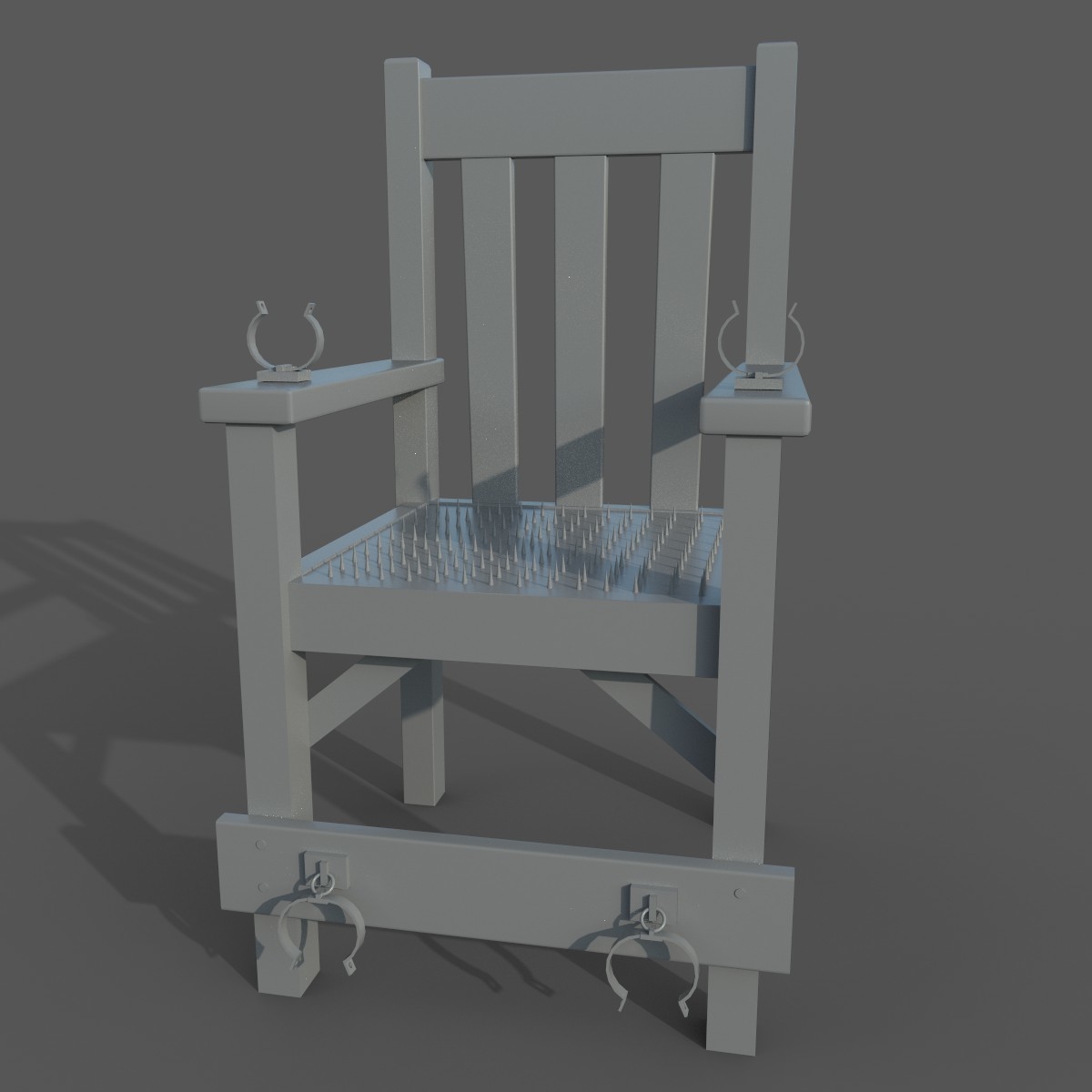 Krzesło Tortur Model 3D - TurboSquid 1433375