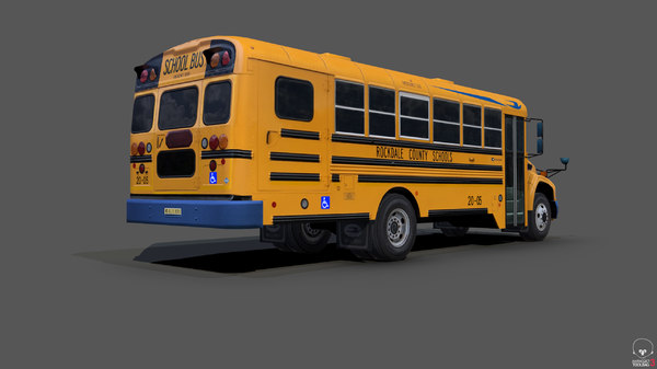 Blue bird vision 3D model - TurboSquid 1433485